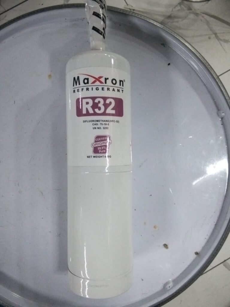 Maxron R32 gas cans - 650g - Coolmass Refrigeration