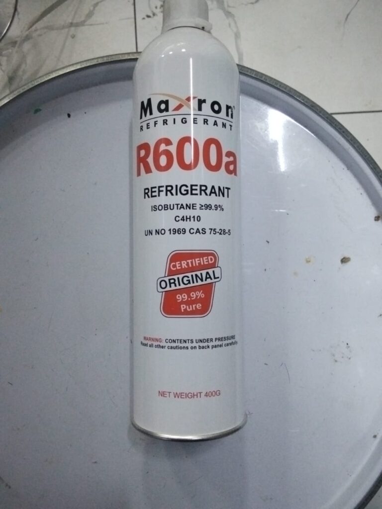 Maxron R600a gas cans - 400g - Coolmass Refrigeration