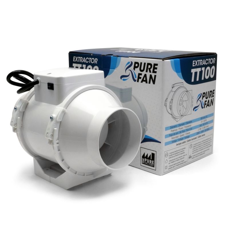 250mm PVC Inline Duct Fans - Coolmass Refrigeration